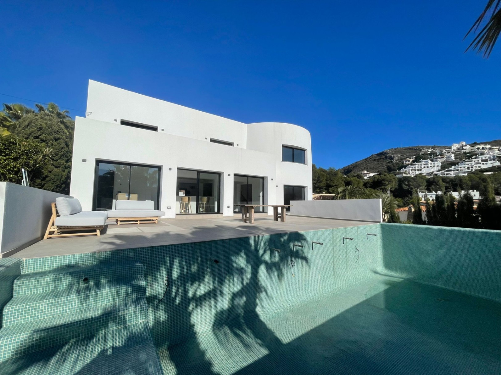 Mediterranean Villa just 100 meters from El Portet Beach in Moraira ...